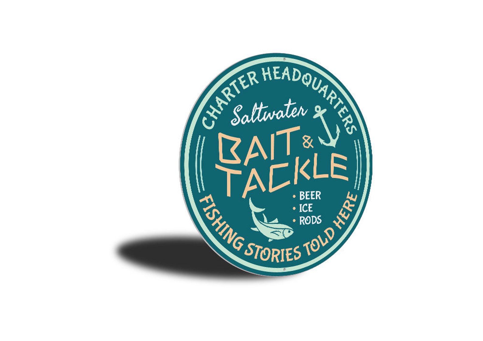 Bait and Tackle Tackle Signs Tackle Fishing Decor Tackle - Etsy