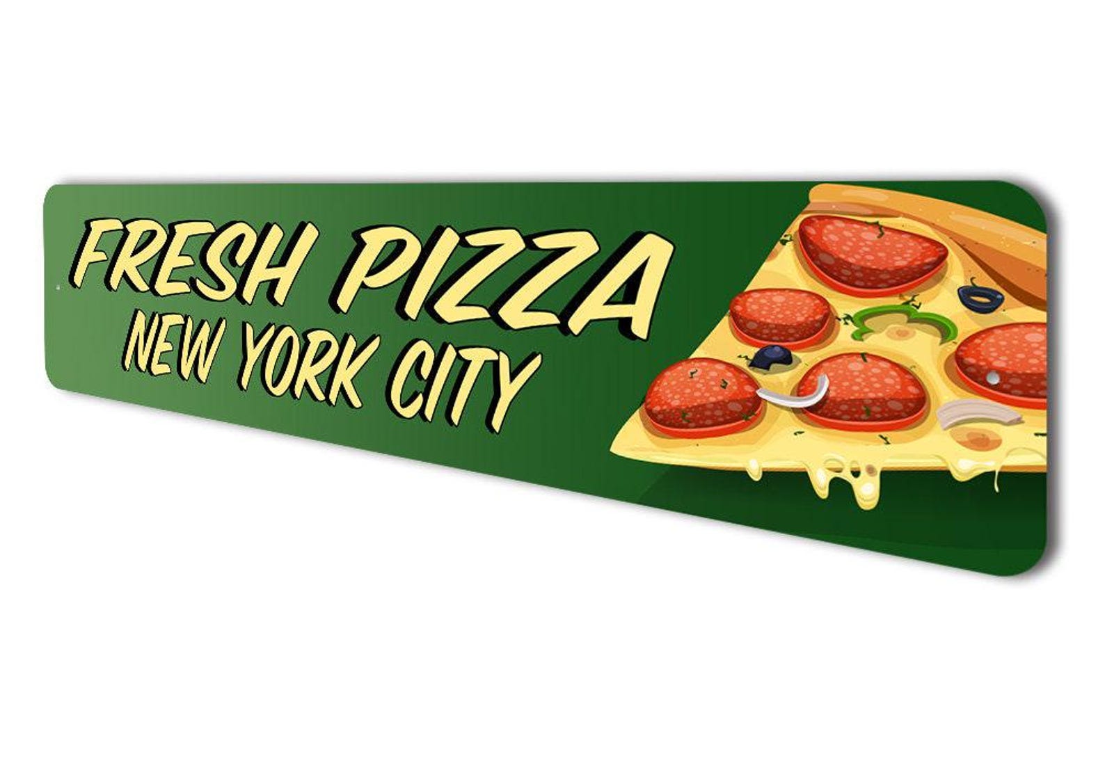 Fresh Pizza Sign, Pizza Location, Pizza Shop Sign, Pizza Location Decor ...