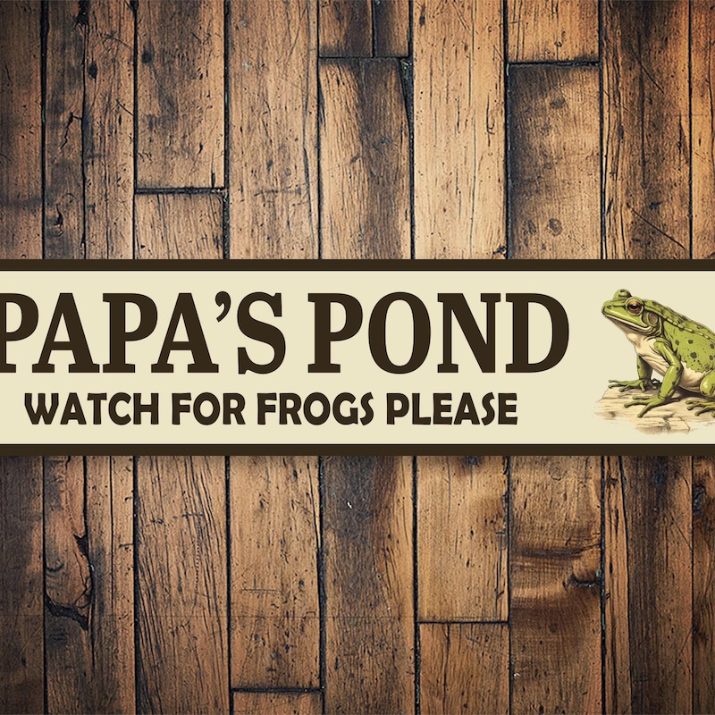 Pond Signs - Etsy