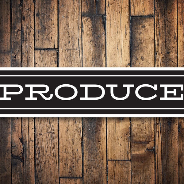 Produce Signs - Etsy