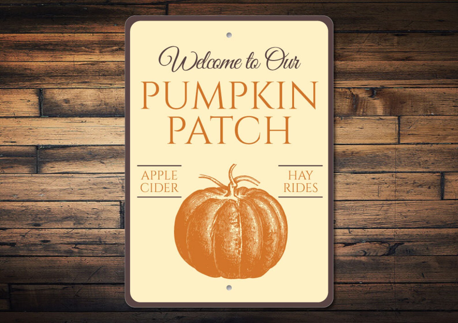 Welcome Pumpkin Sign Pumpkin Patch Decor Pumpkin Patch Sign - Etsy