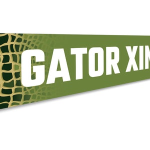 Gator Crossing Sign, Gator Lover, Gator Decor, Zoo Sign, Zoo Animals ...