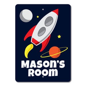 Rocket Sign, Rocket Ship Decor, Space Lover Gift, Planet Sign, Space ...