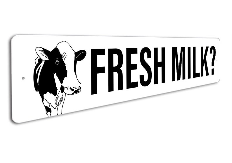 Fresh Milk Sign Cow Farmer Decor Decor for Farm Cow Milk - Etsy