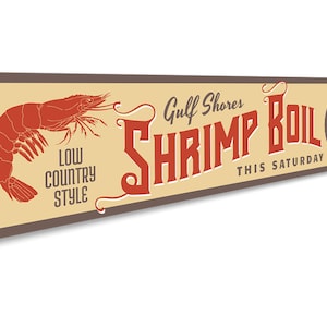 Shrimp Signs, Shrimp Eaters, Shrimp Boil Sign, Gulf Shores, Ocean ...