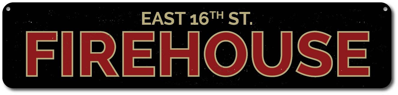 Firehouse Street Name Sign Personalized Fire Station Location | Etsy