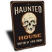 Haunted House Sign, Scary Houses Sign, Haunted Decor, Scary Kid Gift ...