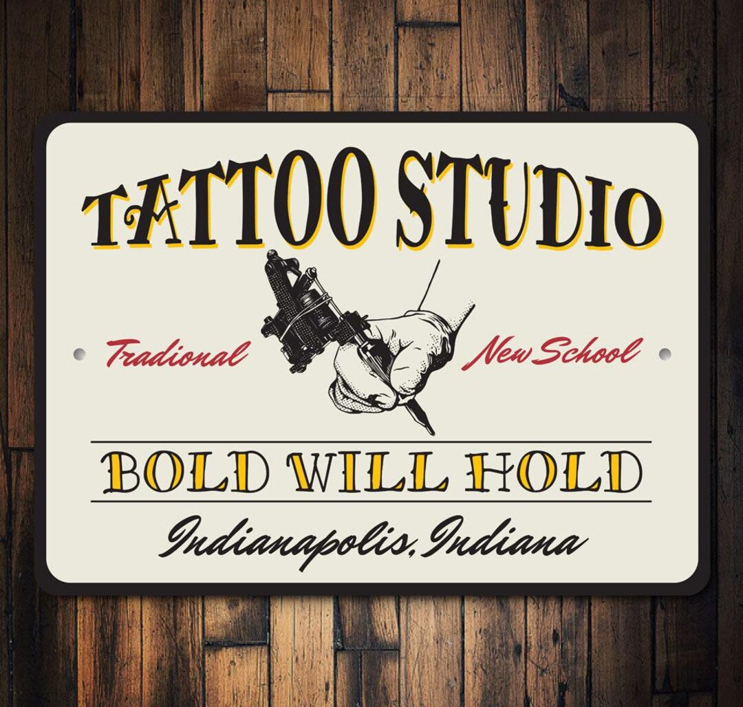 Funny Tattoo Sign, Tattoo Studio Sign, Tattoo Art, Tattoo Shop Sign ...