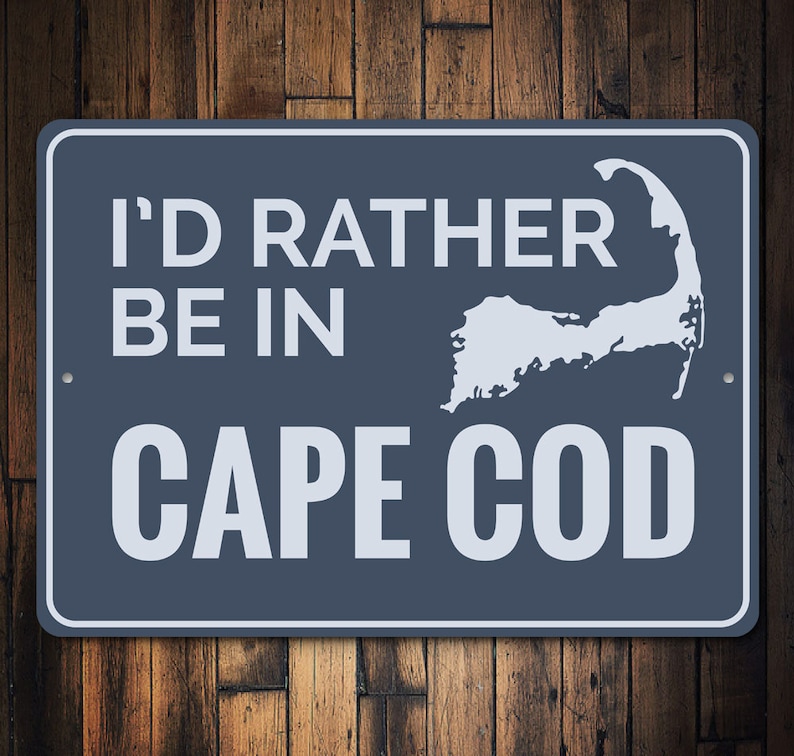 Cape Cod Lovers Cape Cod Sign Cape Cod Gift Decor Island | Etsy