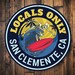 Locals Only Surf, Surfer Decor, Sign for Surf, Surfer Home, Big Wave ...