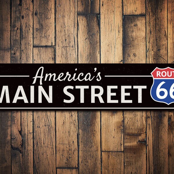 Metal Main St Sign - Etsy