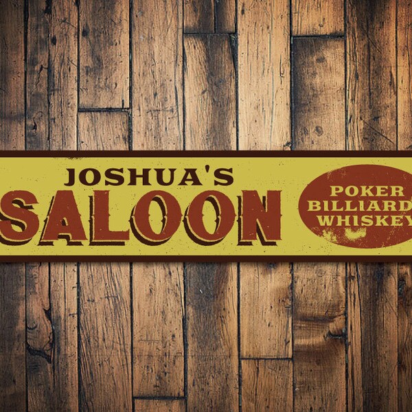 Saloon Sign - Etsy