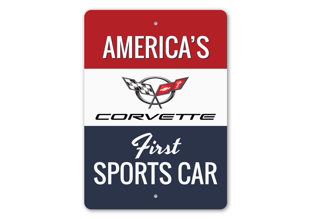 Custom Corvette Signs Sport Car Corvette Corvette Lover - Etsy