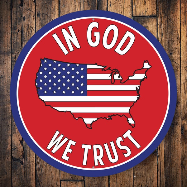 Trust God Sign - Etsy
