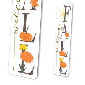 Welcome Fall Sign, Fall Season Welcome Sign, Fall Porch Sign, Porch ...