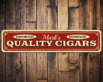 Custom Cigar Sign | Etsy