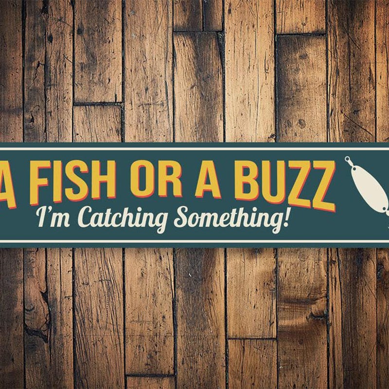 Funny Fishing Signs - Etsy
