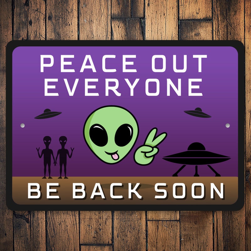 Be Back Soon Sign - Etsy