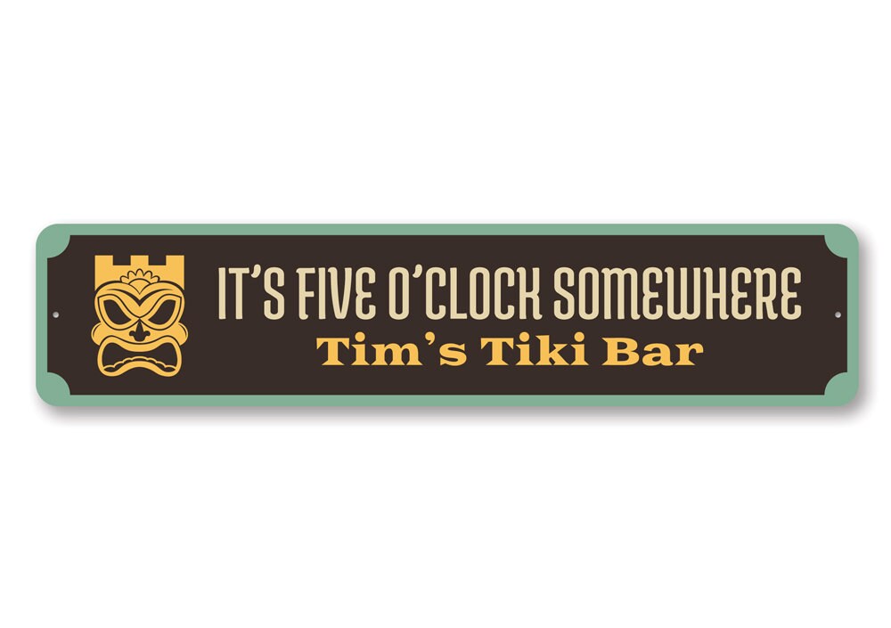 Tiki Bar Signs Tiki Bar Owner Tiki Mask Sign Tiki Bar - Etsy