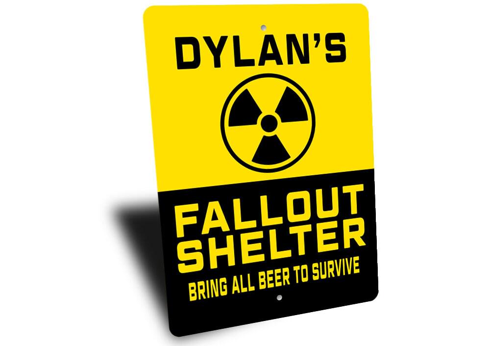 Custom Fallout Shelter Sign, Funny Bar Gift, Dads Bar Sign, Custom Bar ...