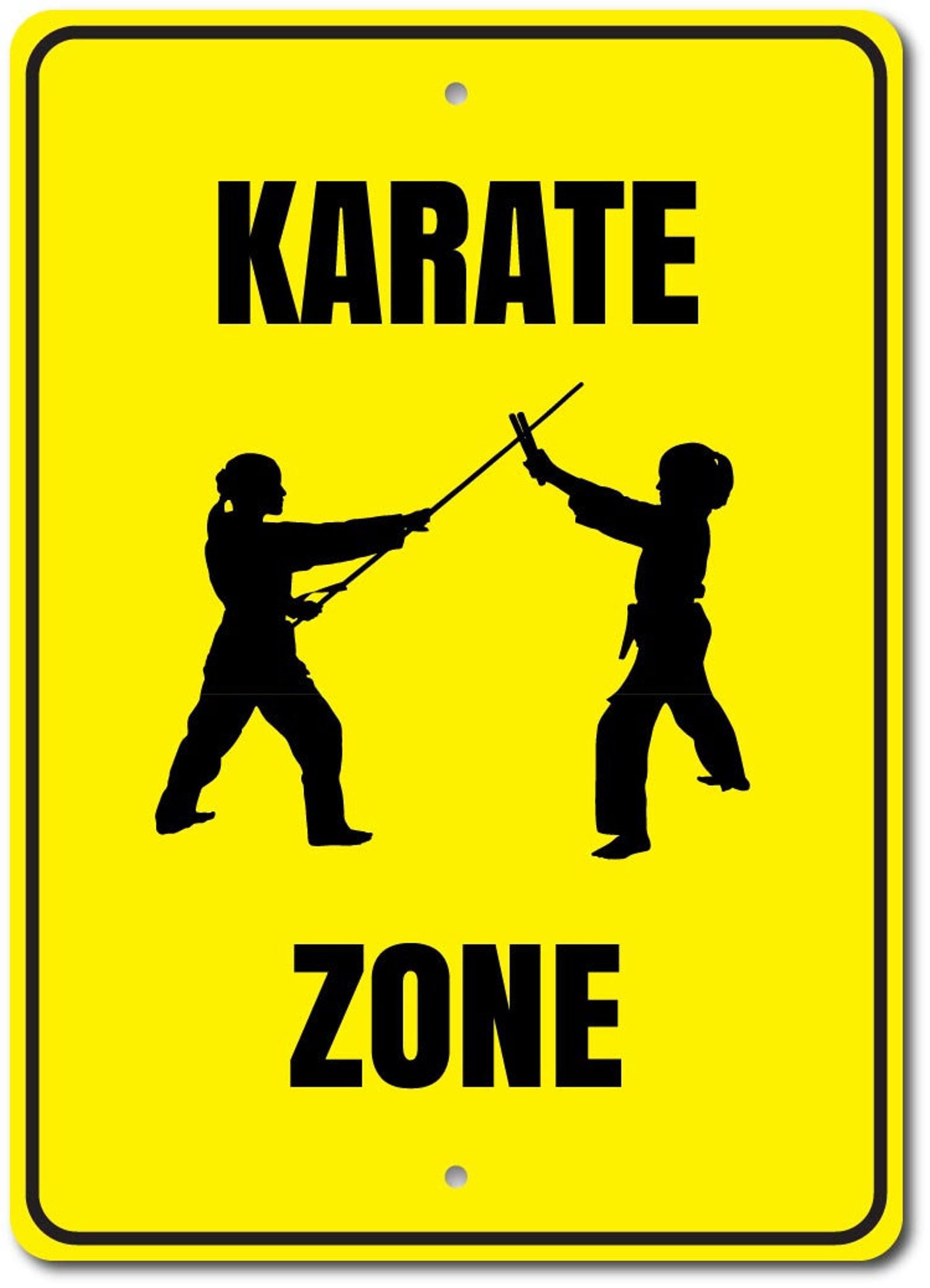 Karate Zone Sign Karate Lover Gift Karate Studio Decor - Etsy UK