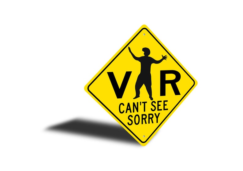 Funny VR Sign VR Gaming Sign Gaming Decor VR Gaming - Etsy