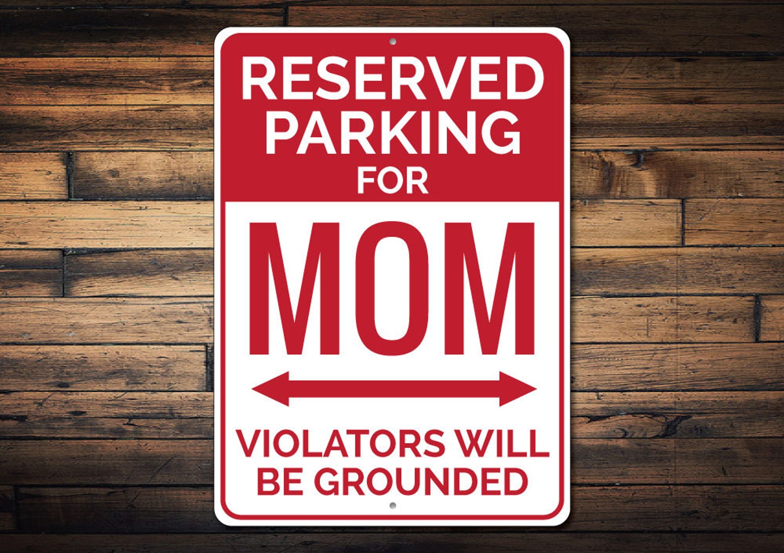 Mom Parking Sign Mother's Day Gift Mom Sign Gift for - Etsy