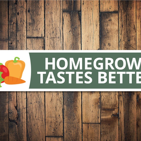 Homegrown Sign - Etsy