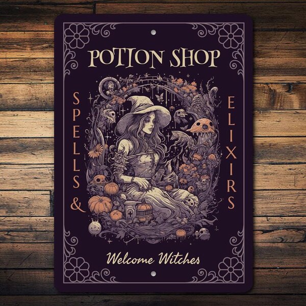 Magic Potion Sign - Etsy