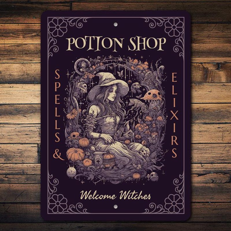 Magic Potion Sign - Etsy