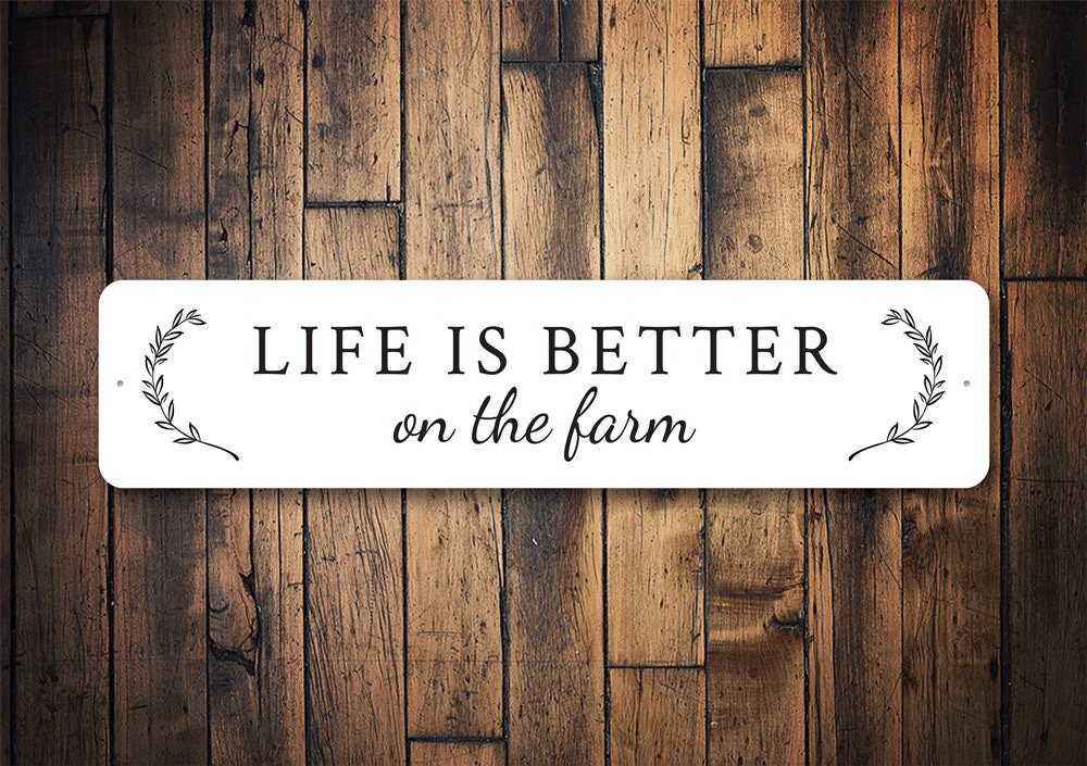 Life on the Farm Farm Lover Decor Decor for Farm Life at | Etsy