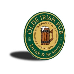 Irish Pub Sign, Old Irish Pub, Irish Decor, Irish Drinking, Drinking ...