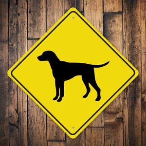 Dog Crossing Sign, Dog Crossing, Dog Crossing Diamond Sign, Dog, Sign ...