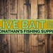 Live Bait Sign Personalized Fishing Supply Sign Custom Lake - Etsy