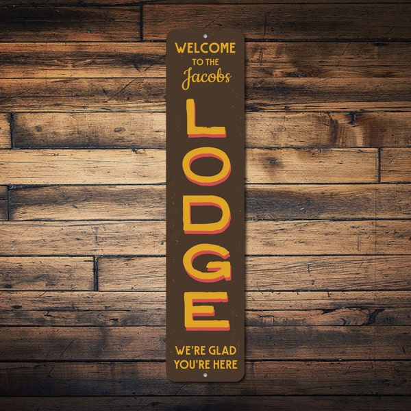 Custom Outdoor Lodge Sign - Etsy