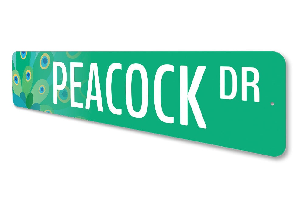 Peacock Sign Peacock Sign Peacock Decor Zoo Signs Zoo - Etsy