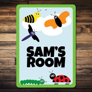 Bugs Sign, Insects Sign, Custom Insects Decor, Bug Lover Gift, Kid Room ...