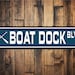 Boat Dock Sign Boat Dock Decor Boat Docks Boat House Sign | Etsy