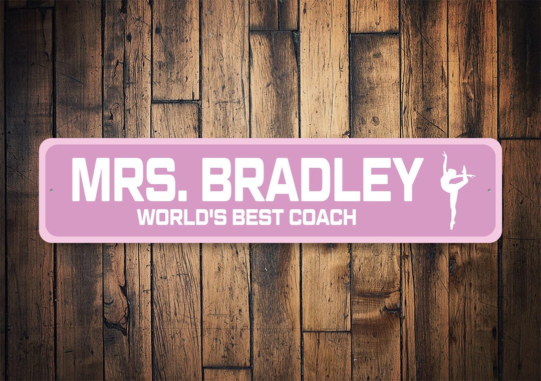 Dancing Coach Sign, Dancing Decor, Dancer Studio, Custom Dance Sign ...