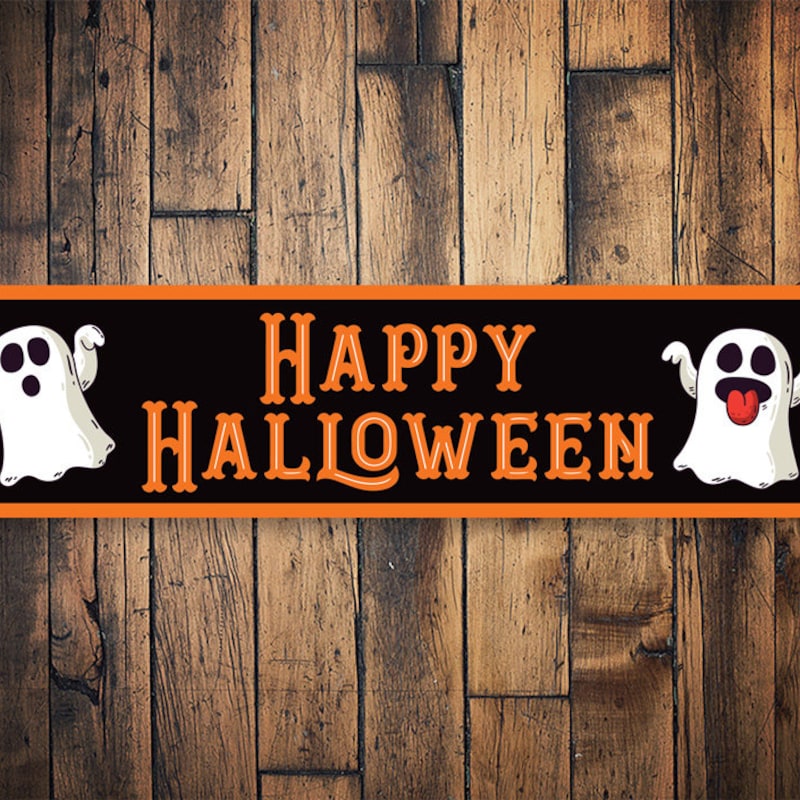 Happy Halloween Sign - Etsy