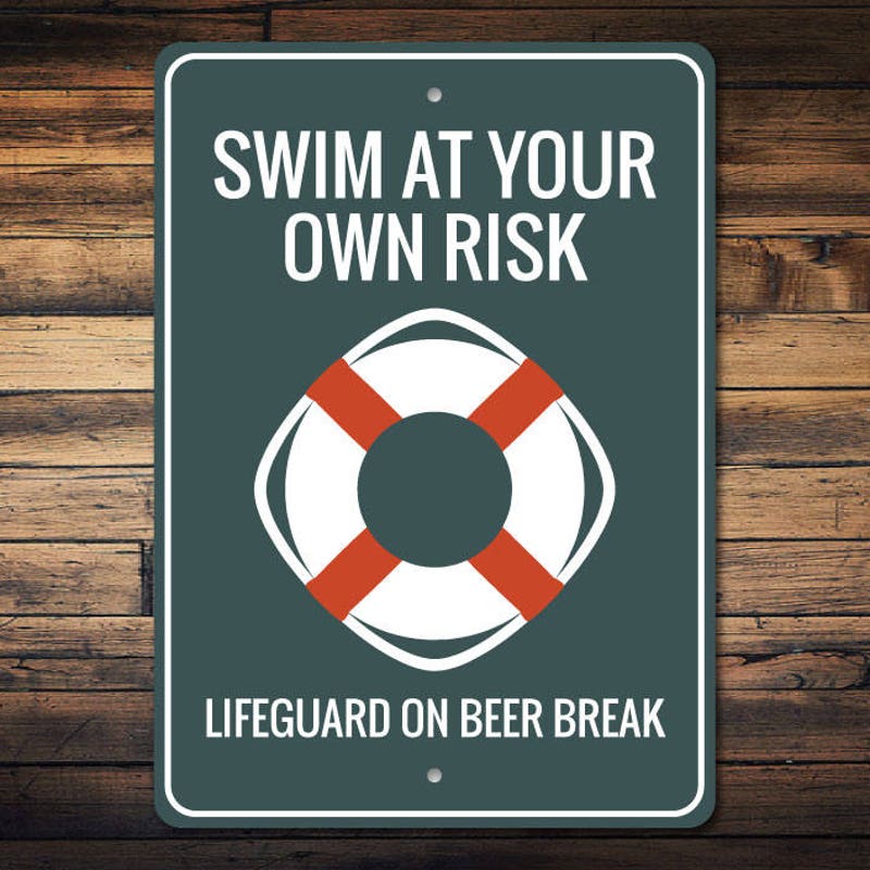 Lifeguard Signs - Etsy