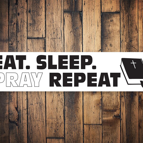 Eat Pray Sleep - Etsy