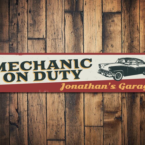 Full Service Garage Sign Personalized Car Owner Name Gift - Etsy