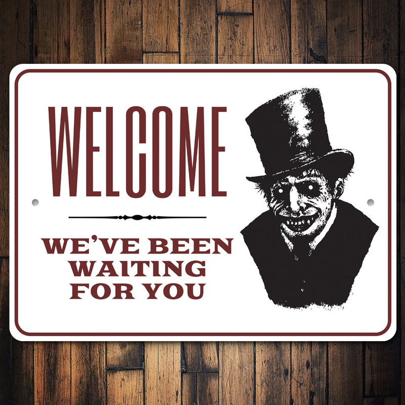 Scary Sign - Etsy