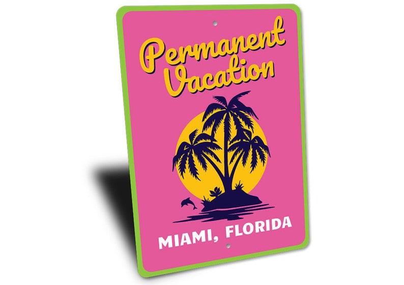 Permanent Vacation Vacation Home Sign Vacation Get Away - Etsy