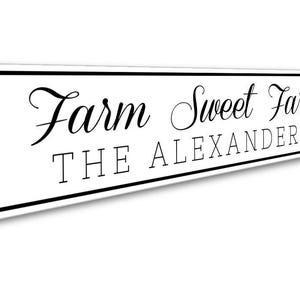 Farm Sweet Farm Sign, Cute Farm Sign, Decor for Farms, Farmers Gift ...