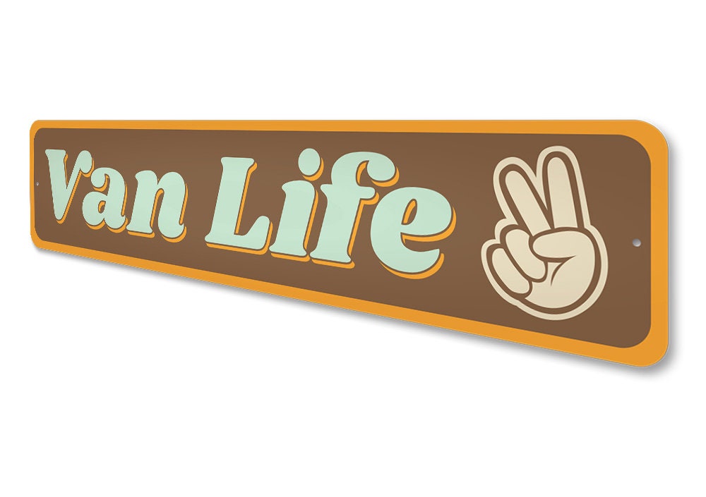 Van Life Sign Van Traveler Decor Van Decor Cute Van Sign - Etsy