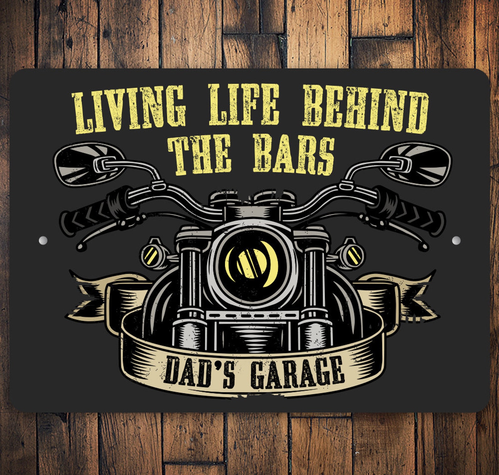 Life Behind Bars Sign Motorcycle Sign Motorcycle Decor - Etsy