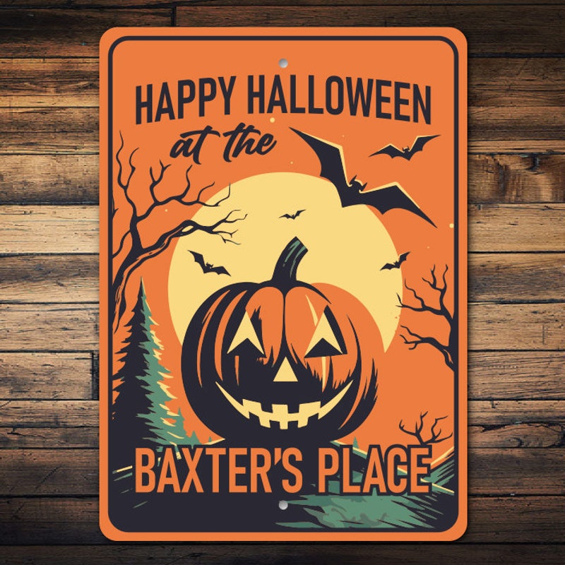 Halloween Signs - Etsy
