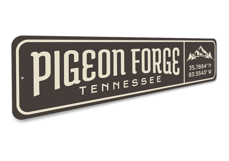 Pigeon Forge Sign Pigeon Forge Decor Smoky Mountain Decor - Etsy